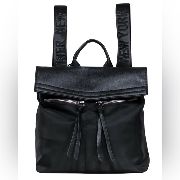 Botkier | Bags | Botkier Ny Trigger Small Black Nylon Pebbled Leather ...